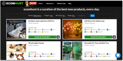 Ecomhunt Review 2024: Features, Pros & Cons (Free Access)